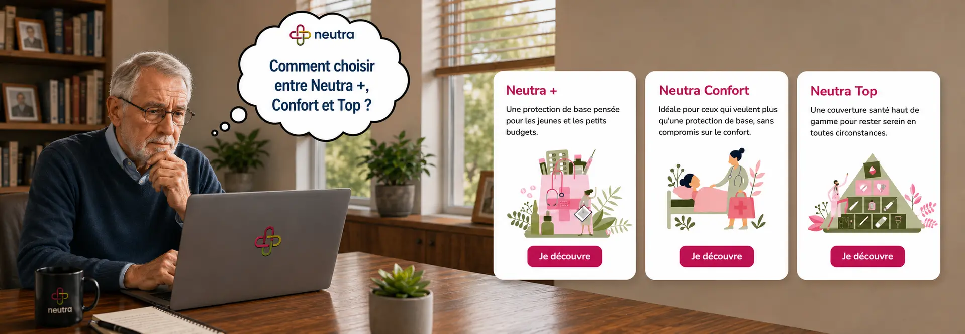 Comment choisir entre Neutra +, Confort et Top ? | Neutra